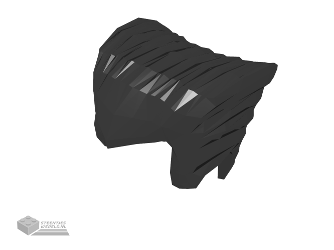 LEGO® 42444 - Minifigure, Hair Pointed (Vampire) - Steentjeswereld