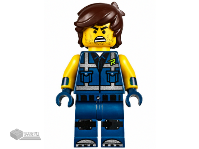 LEGO® tlm197 - Rex Dangervest - Crooked Smile / Angry - Steentjeswereld