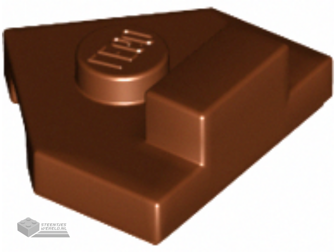 LEGO® 27928 - Wedge, Plaat 2 x 2 Pentagonal met middenstuk nop en 1 x 1 ...