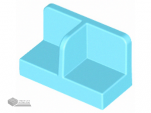 LEGO® 93095 - paneel 1 x 2 x 1 met afgeronde hoeken en middenverdeler ...