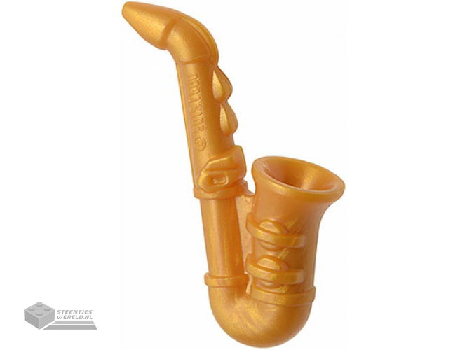 LEGO® 13808 - Minifigure, Utensil Saxophone - Steentjeswereld