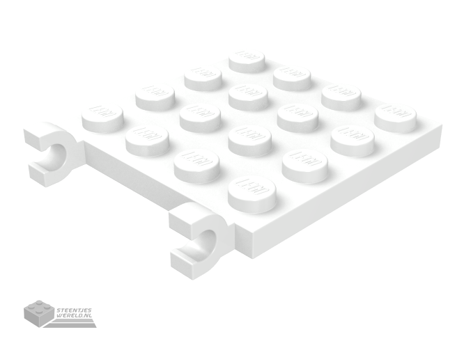 LEGO® 47998 - Plaat, aangepast 4 x 4 met 2 Clips (Horizontal Grip ...
