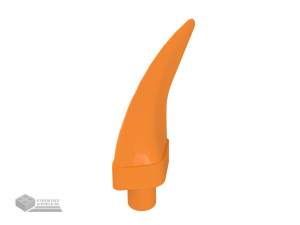 LEGO® 87747 - weerhaak / klauw / hoorn / tand - Medium - Steentjeswereld