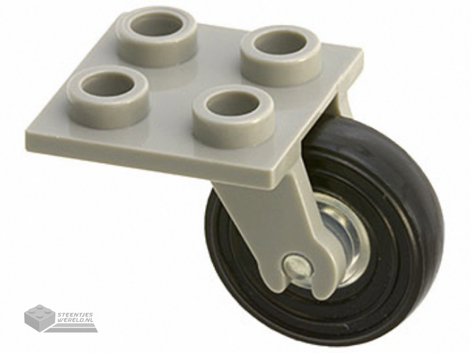 LEGO® 2415c01 - Plate, Modified 2 x 2 Thin met Plane Single Wheel ...