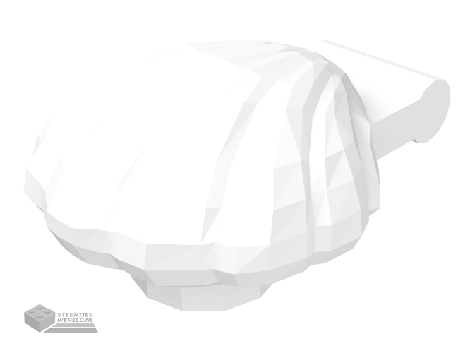 LEGO® 30218 - Clam, Type 1 - Continuous Scalloped Inner Lip ...