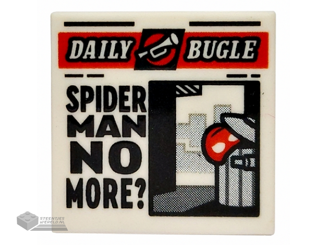 LEGO® 3068bpb1725 - Tile 2 x 2 with Groove with Newspaper 'DAILY BUGLE ...