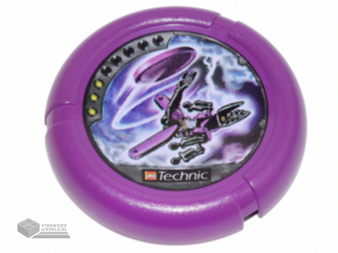 LEGO® 32171pb050 - Throwbot / Slizer Disk, Electro / Energy with 3 Pips ...