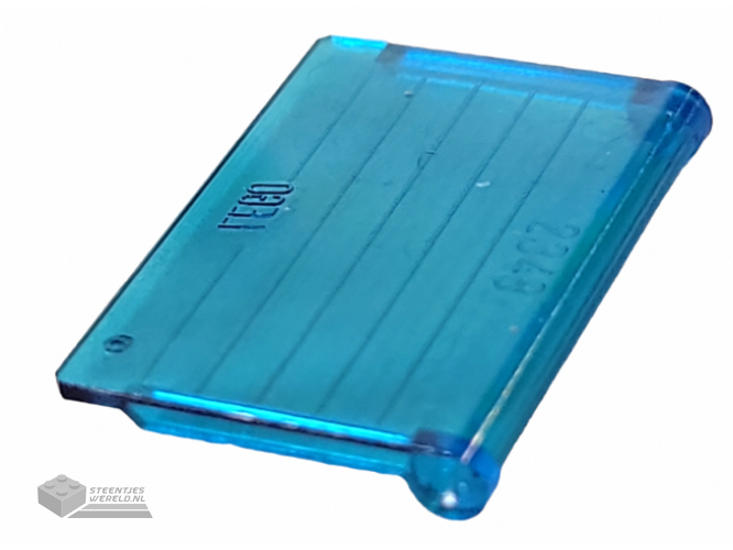 LEGO® 2348b - Glass for Hinge Car Roof 4 x 4 Sunroof with Ridges ...