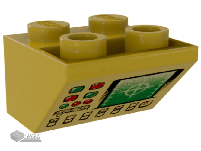 LEGO® 3660pb003 - Slope, Inverted 45 2 x 2 with Flat Bottom Pin with ...