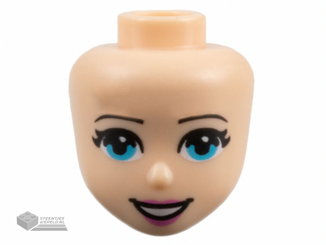 LEGO® 37592 - Mini Doll, Head Friends with Medium Azure Eyes, Dark Pink ...