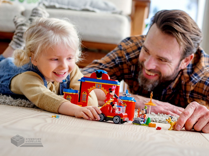 LEGO® 10776-1 - Mickey & Friends Fire Truck & Station - Steentjeswereld
