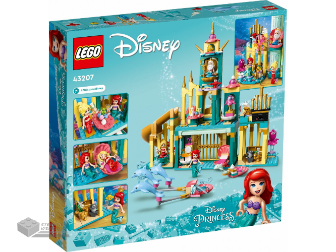 LEGO® 43207-1 - Ariel's Underwater Palace - Steentjeswereld