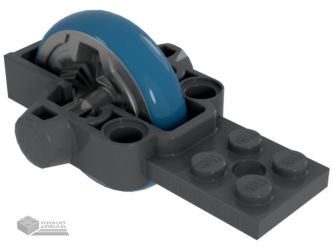 LEGO® 11125c01 - Flywheel Plate 2 x 8 with Metal Flywheel and Dark ...