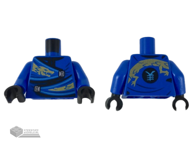 LEGO® 973pb3399c01 - Torso Wrapped Robe with Gold Dragon Head and Tail ...