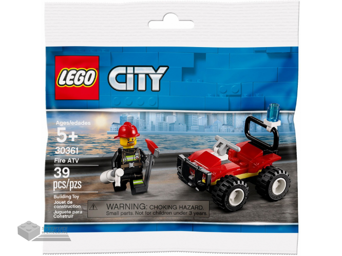 LEGO® 30361-1 - Fire ATV polybag - Steentjeswereld