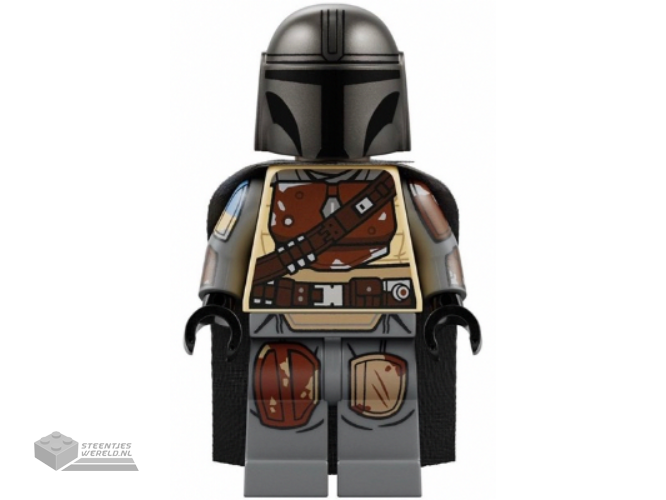 LEGO® sw1242 - The Mandalorian / Din Djarin / 'Mando' - Brown Durasteel ...