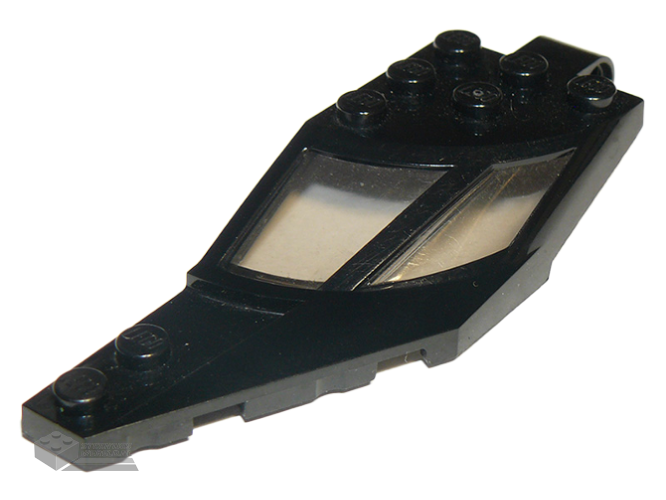 LEGO® 24235c01 - Windscreen 8 x 3 x 1 1/3 Half Left with Two Panes, Pin ...