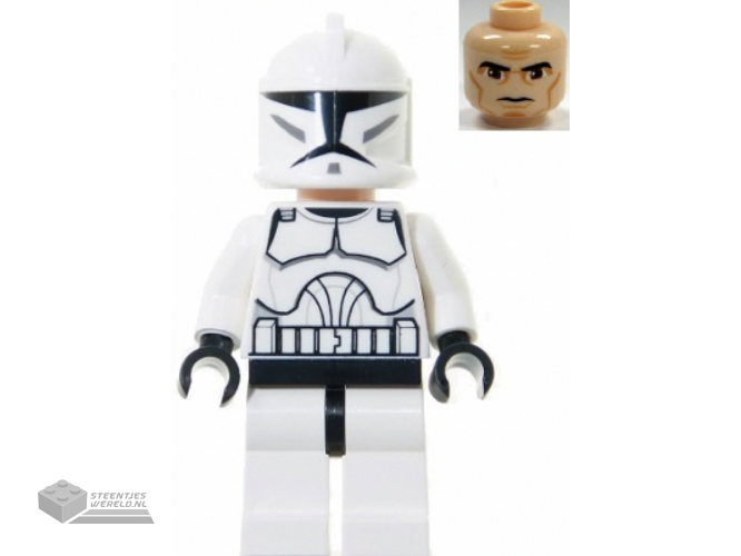 LEGO® sw0201 - Clone Trooper (Phase 1) - Large Eyes - Steentjeswereld