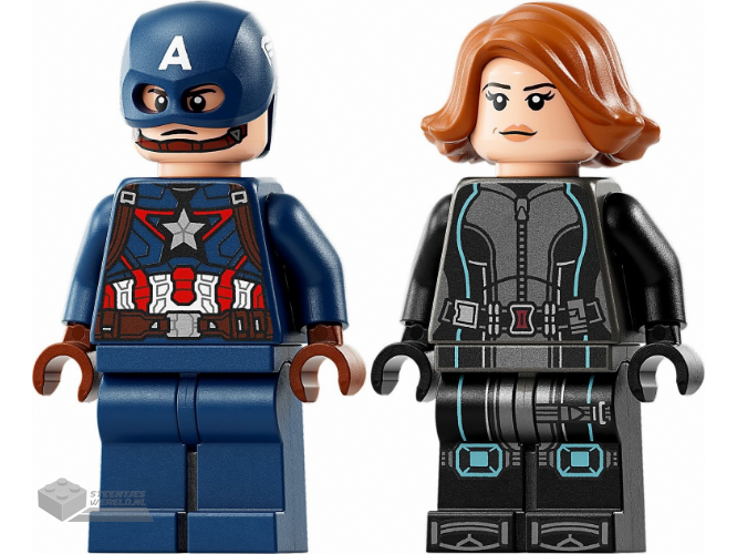 LEGO® 76260-1 - Black Widow & Captain America Motorcycles - Steentjeswereld
