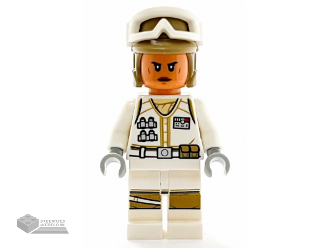 LEGO® sw1188 - Hoth Rebel Trooper White Uniform, Dark Tan Helmet ...