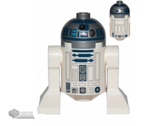 LEGO® sw1202 - Astromech Droid, R2-D2 - Flat Silver Head, Dark Pink ...